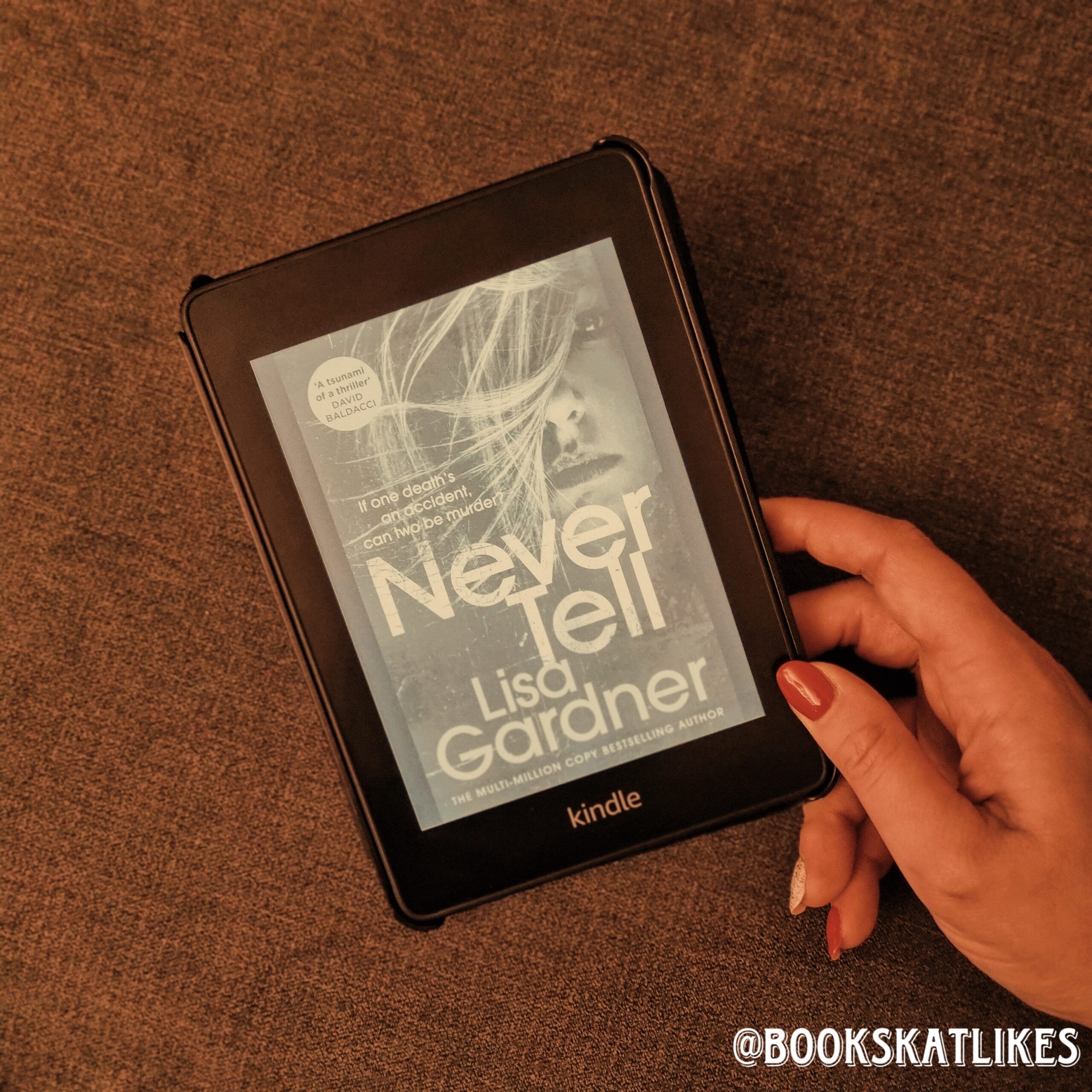 Book Review | Never Tell by Lisa Gardner - Books Kat Likes